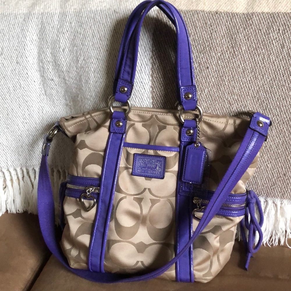 Coach Poppy Purse! Beautiful Lavender Color! - Gem